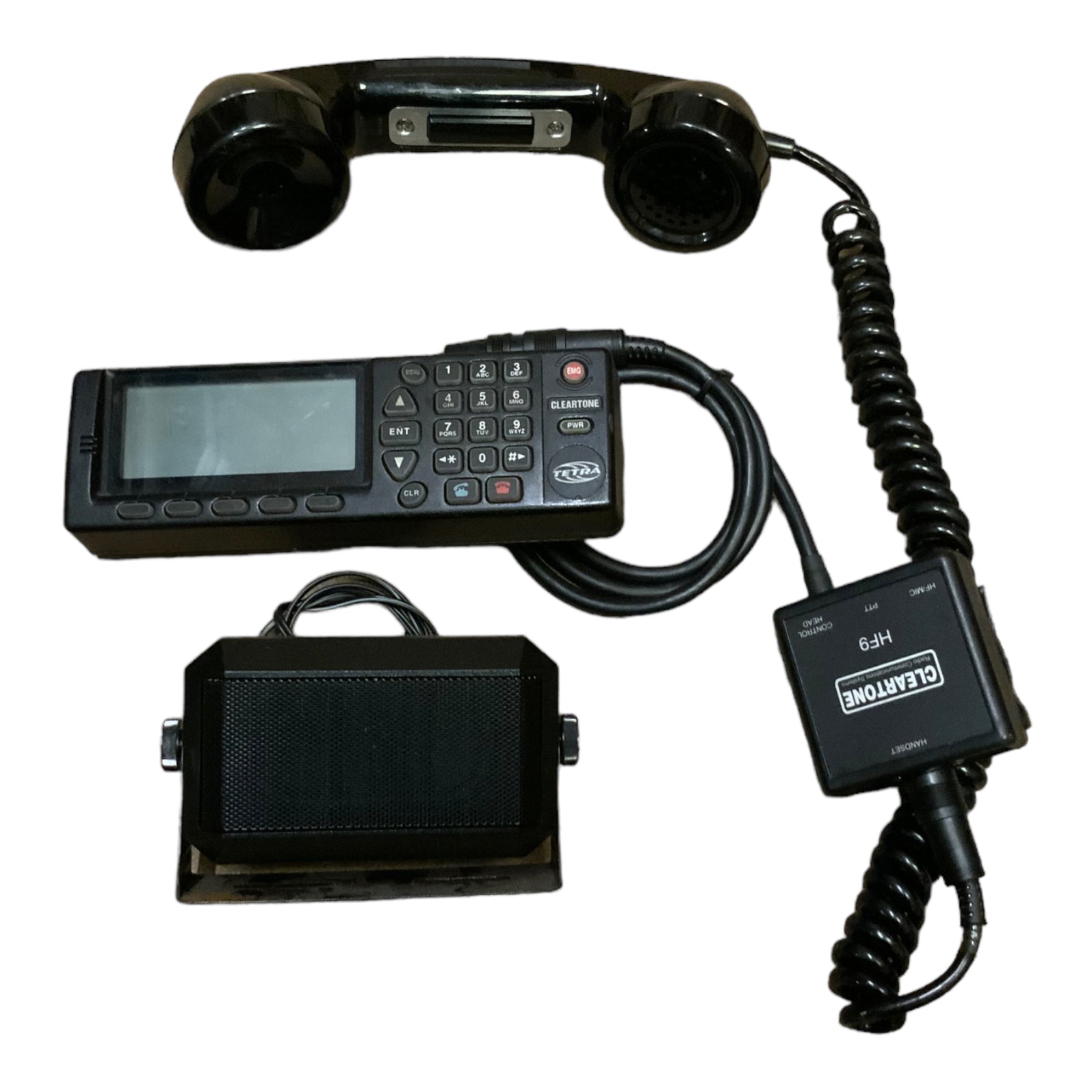 Cleartone Tetra CM9000 Radio Head, Speaker And Handset - Untested — SV ...