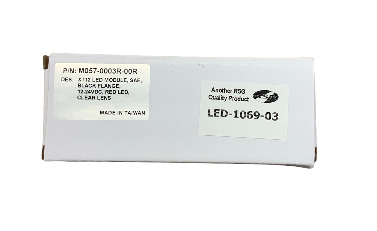 RSG Xtreme Slim 12 Red LED Module Black Flange 16 Patterns LED-1069-03 ...