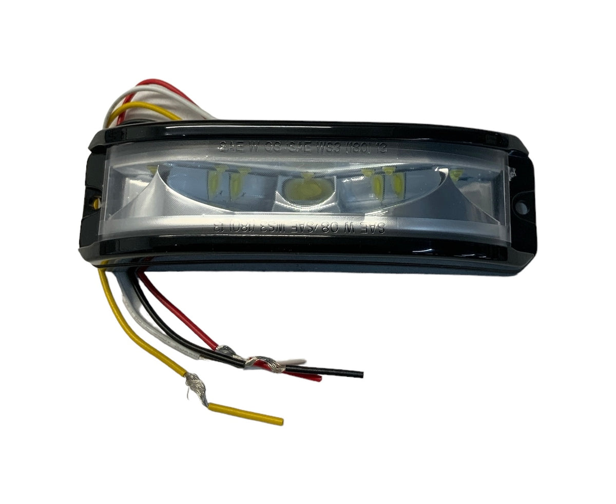 RSG OE9 LED Modules White 12 Flash Patterns 12-24v Black Base LED-1055 ...