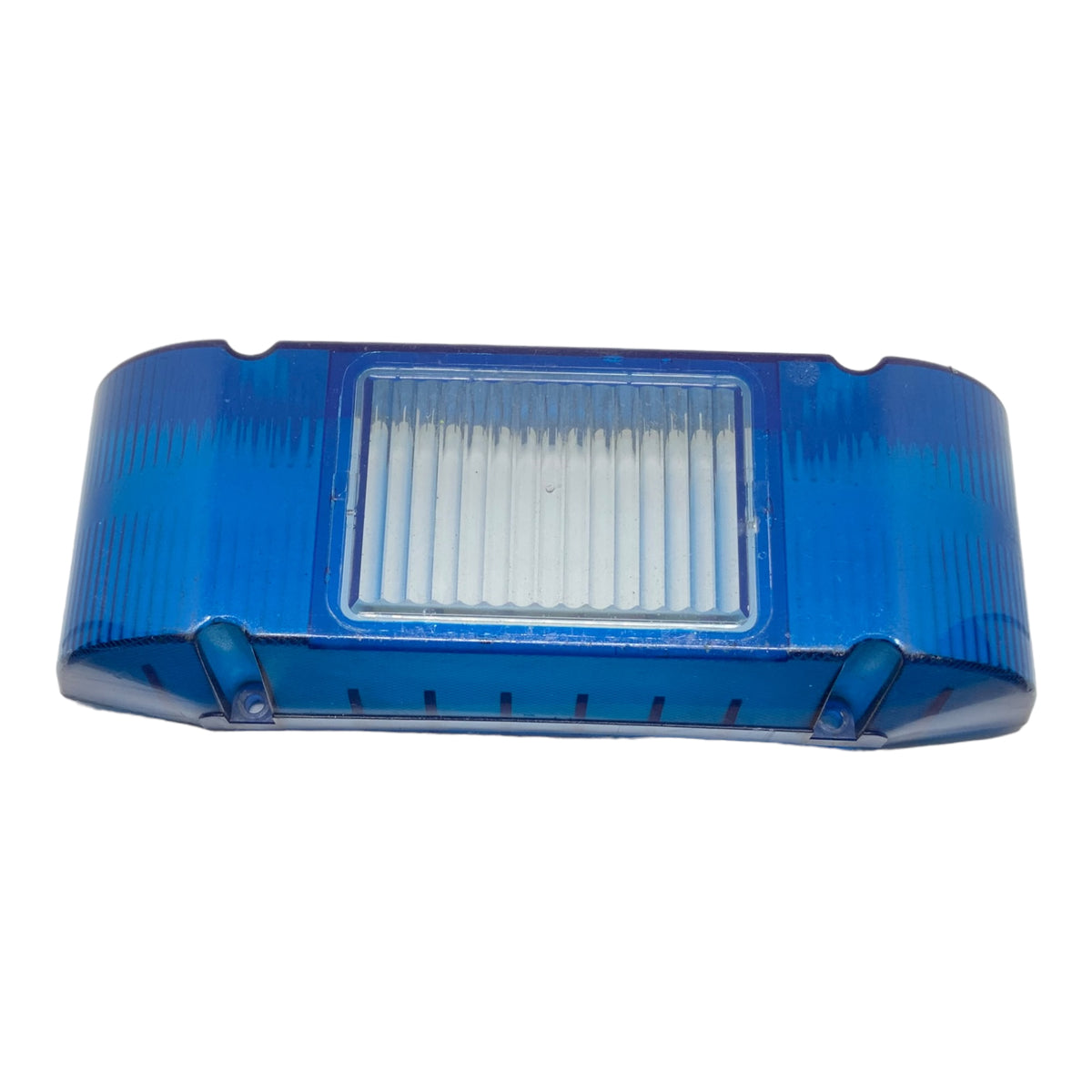 Used Whelen Edge 9000 Blue End Cup Section With Clear Alley Window — SV ...